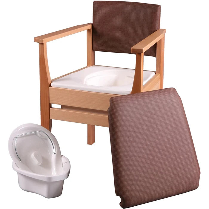 Deluxe Commode Chair - Mediworld Ltd