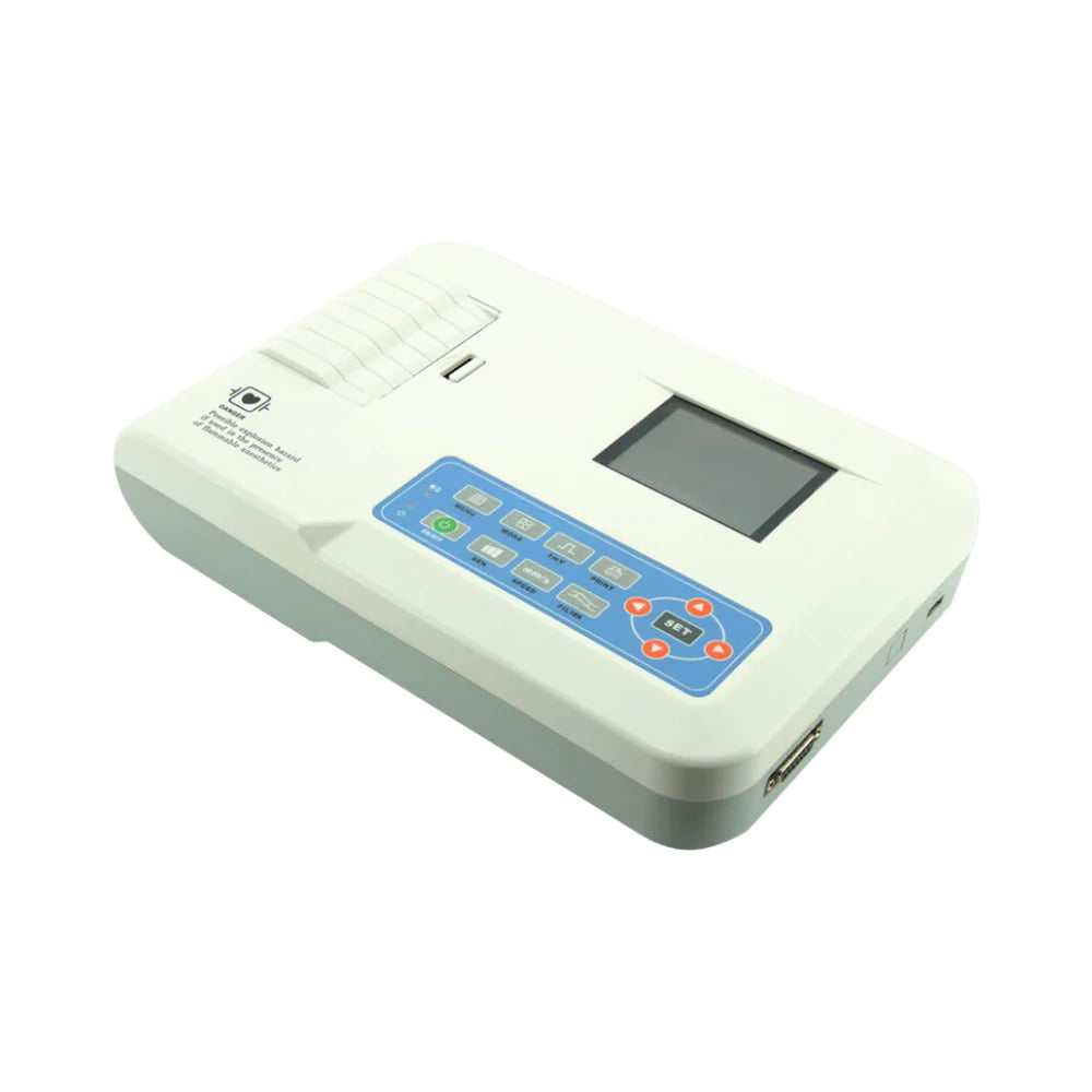 300G ECG - 3 channel with monitor - Mediworld Ltd