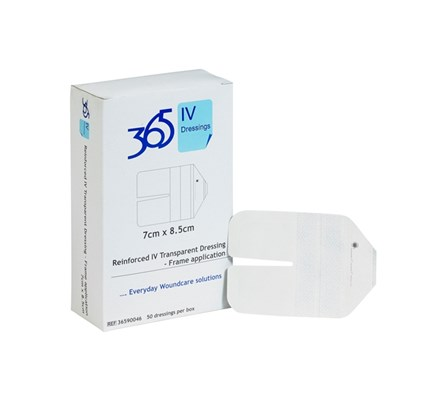 Adhesive IV Dressing Frame APP 7 X 8.5CM - Mediworld Ltd