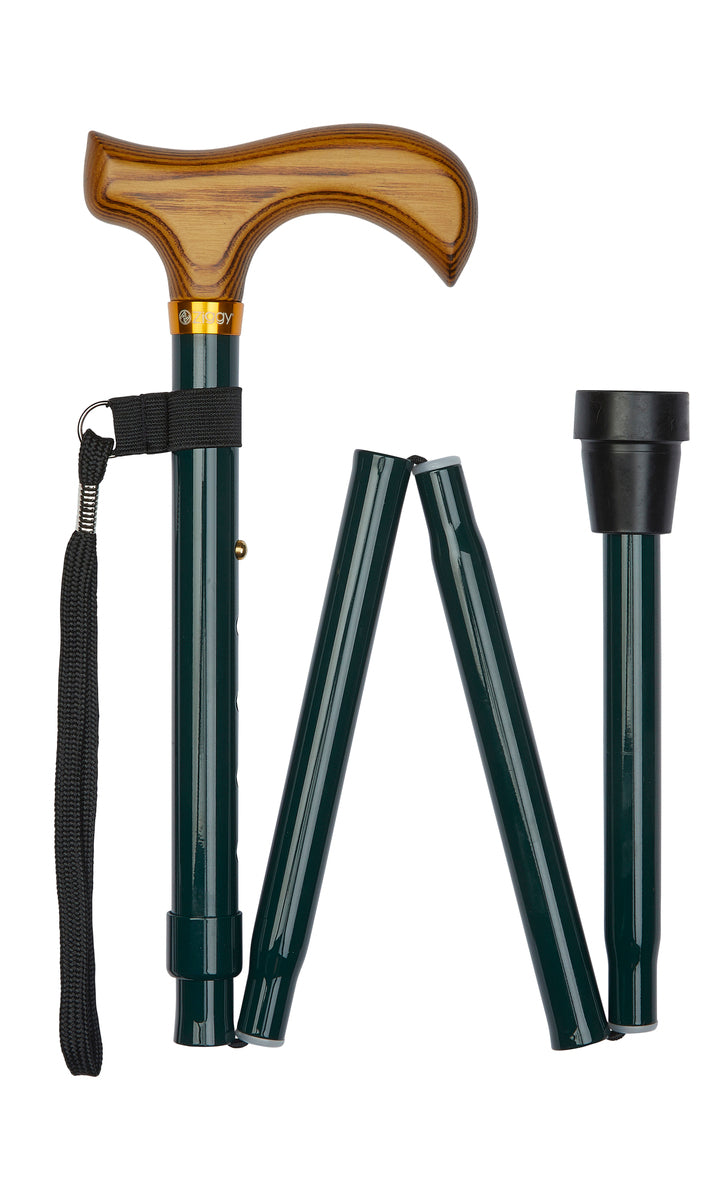 Folding Stick Dark Green - Mediworld Ltd