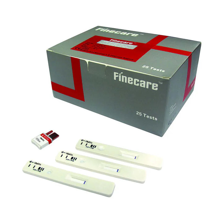 Suresign Finecare HbA1c Pack 25 Tests - Mediworld Ltd
