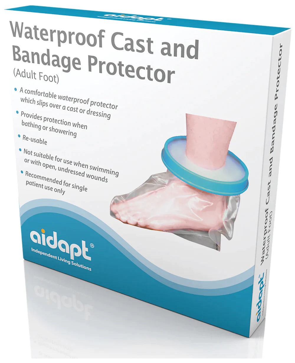 Waterproof Cast & Bandage Protector - (Adult Foot)
